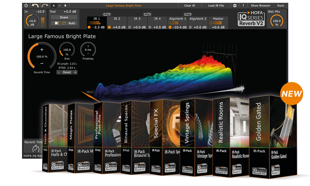IQ-Series Reverb V2 - HOFA-Plugins