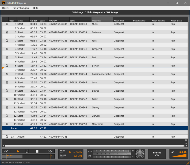 DDP Player V2 - HOFA-Plugins