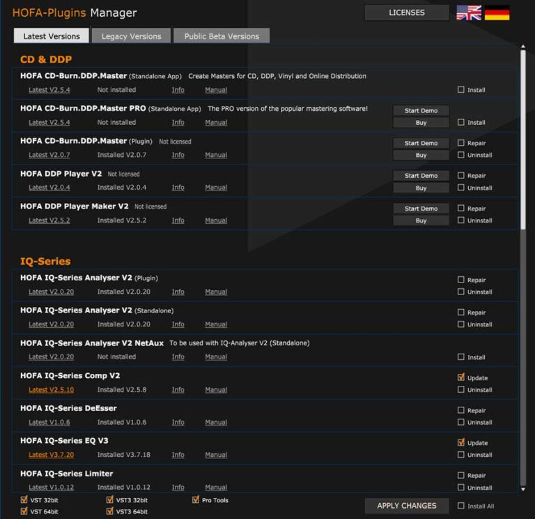 Downloads - HOFA-Plugins