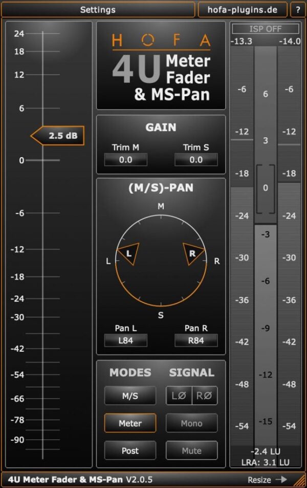 Freeware - HOFA-Plugins
